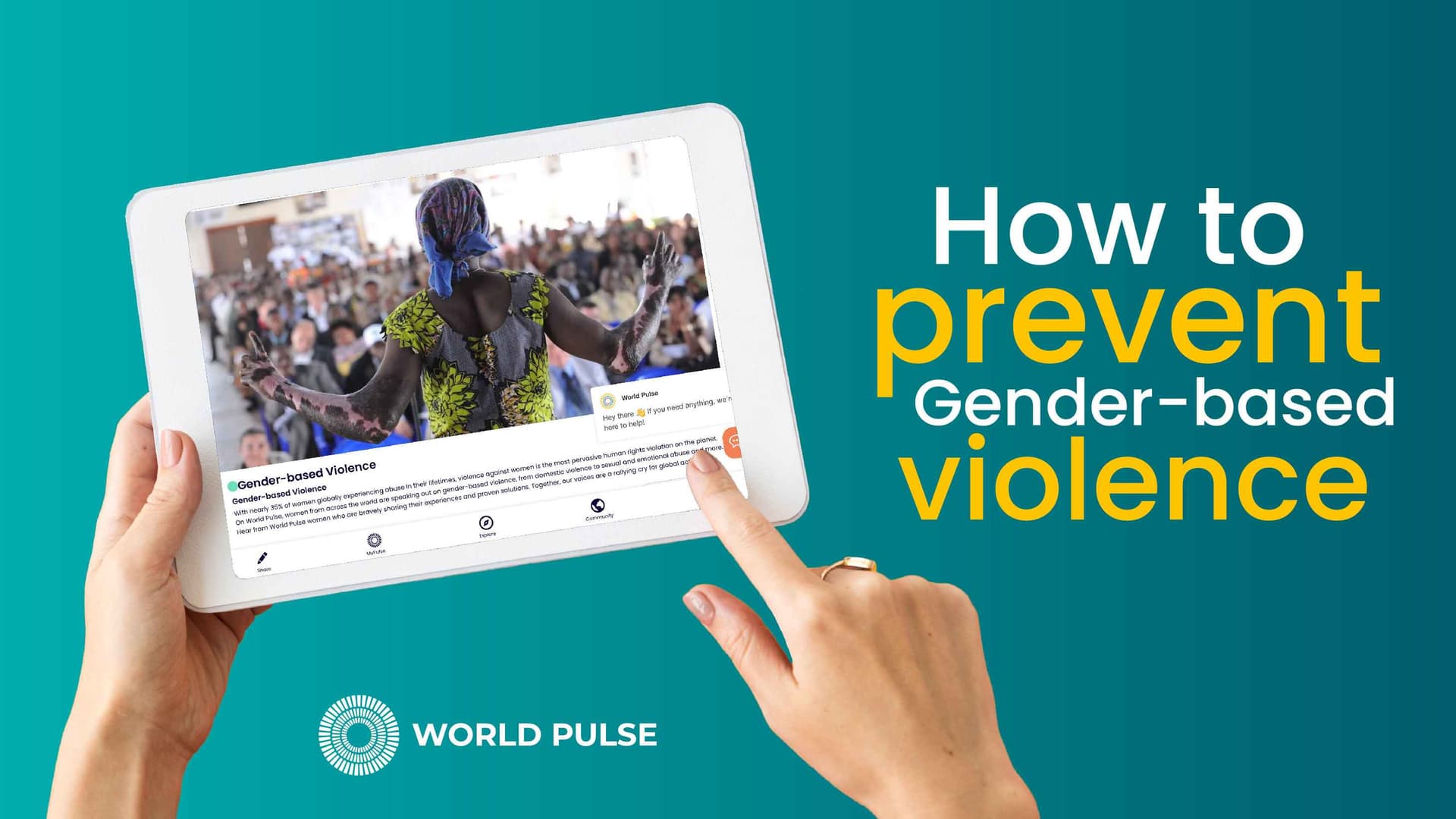 How to Prevent Gender-Based Violence