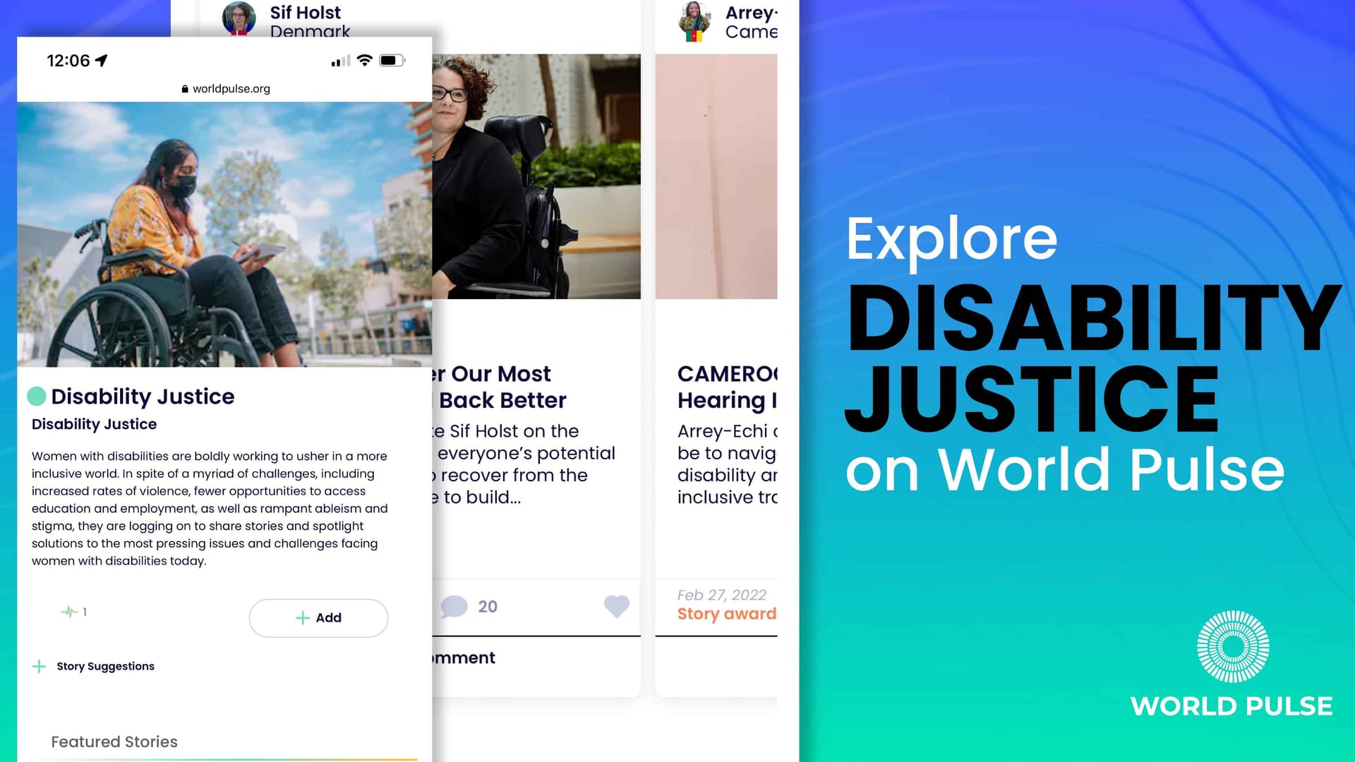 Disability Justice on World Pulse